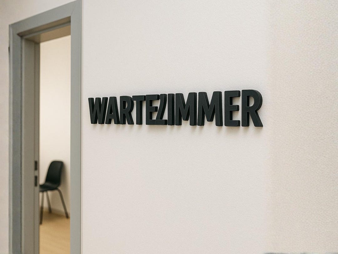 3D Self-adhesive Letters – Personalized – for Wall Decoration, Practice ...