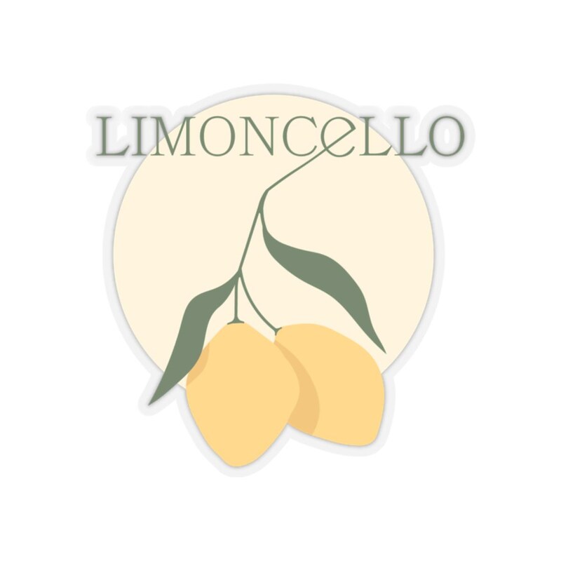 Limoncello Stickers - Etsy