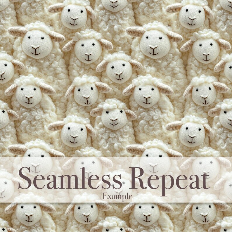 Cute Cozy Fluffy White Sheep Animal. Nursery Knitted Felted Faux ...