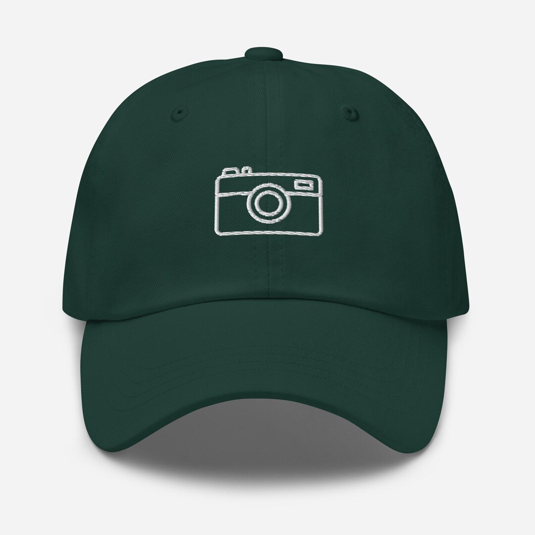 Camera Baseball Cap Photographer Hat, Minimalist Camera Cap ...