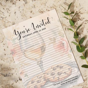 2025 Memorial Invitation | JW Letter Writing Printable | JW Stationery ...
