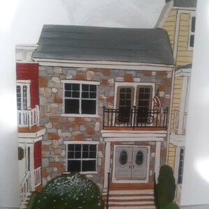 Custom Home Replica, Housewarming Gift, First Home Gift, Miniature of ...