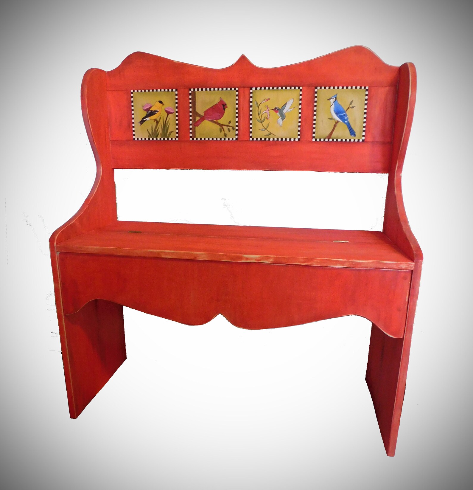 Rustic Farmhouse Bench, Entryway Bench With Storage,wood Bench With ...