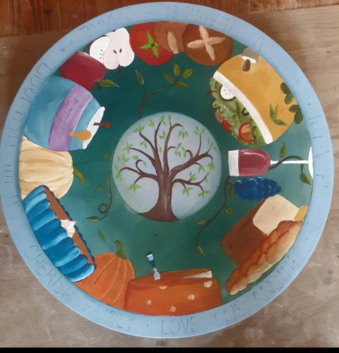 PERSONALIZED LAZY SUSAN - Custom - 20" Diameter - Personalized Gifts ...