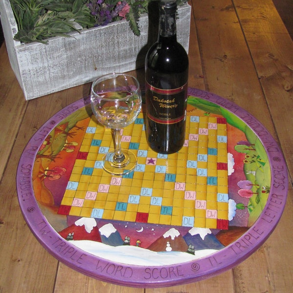 Scrabble Table - Etsy