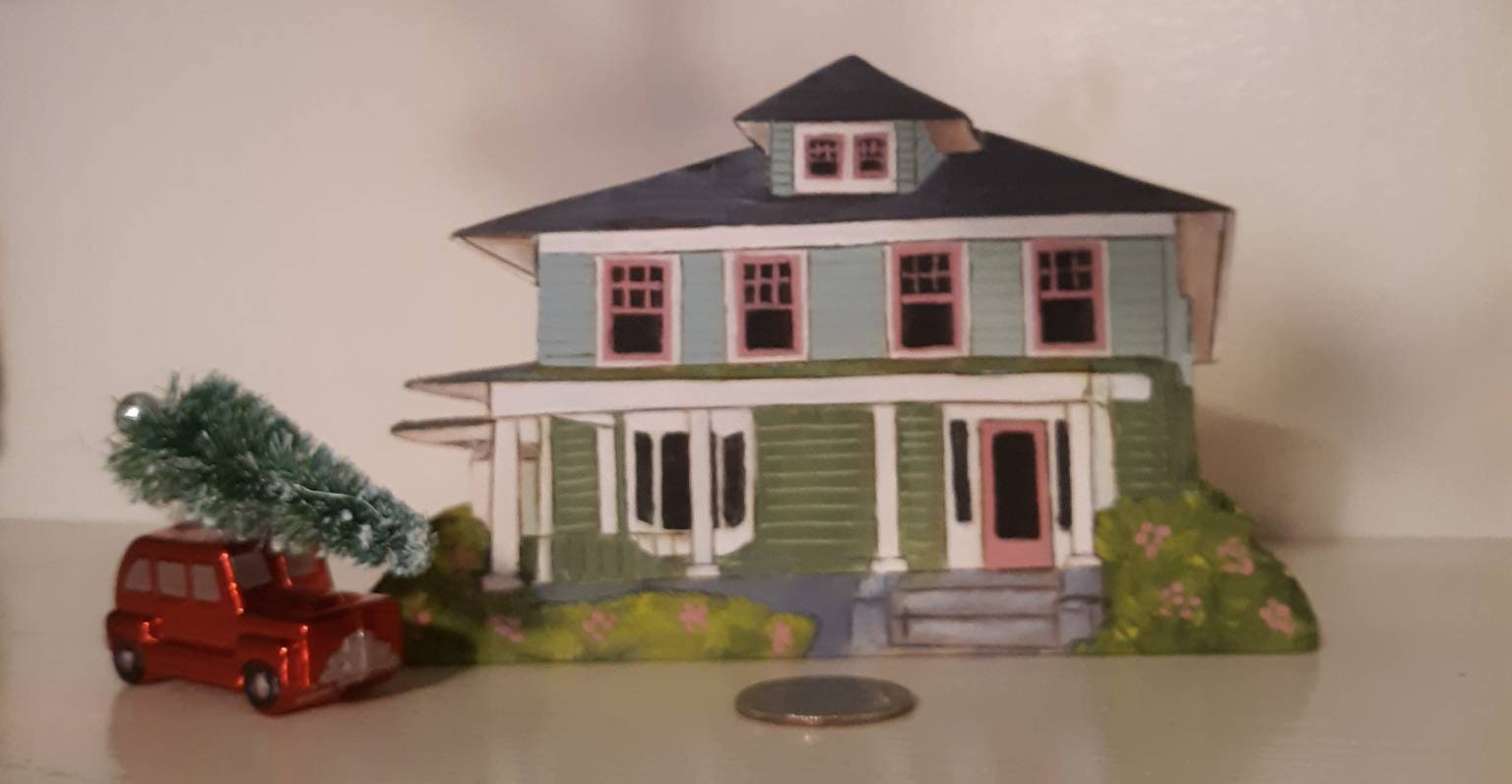 Miniature Replica of Your Home, Made to Order, Custom House, House ...