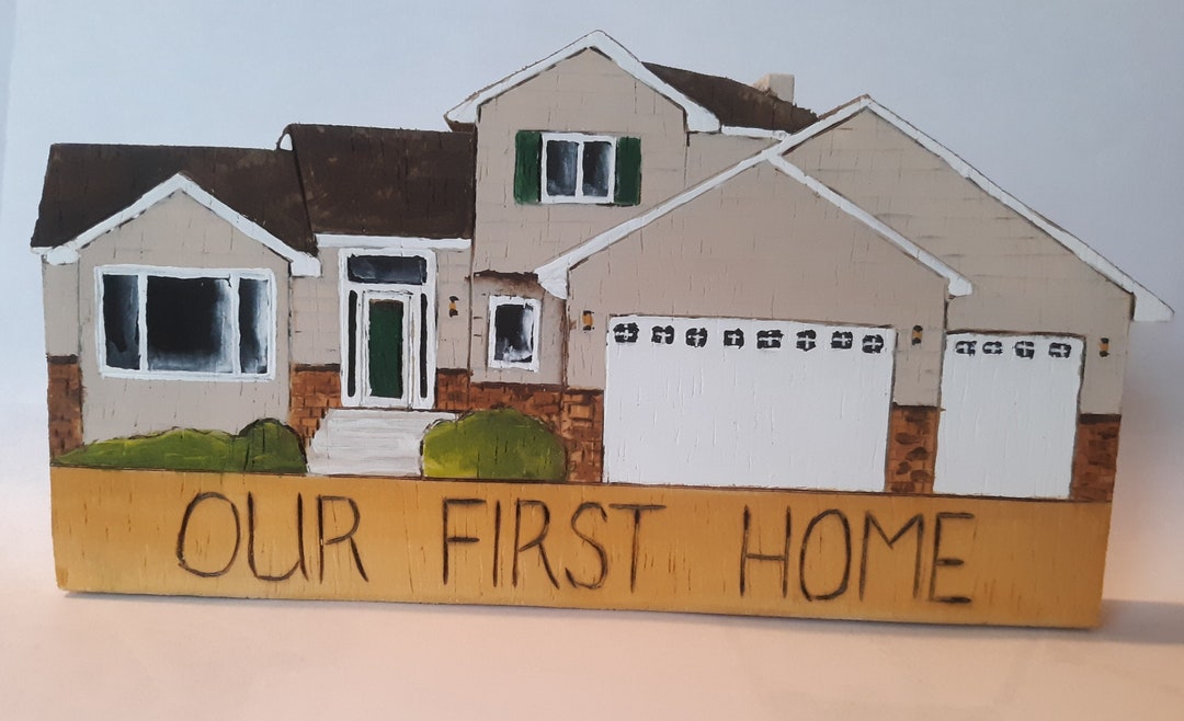 Home Replica Made From Your Photo, Handcrafted, Painted, First Time ...