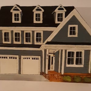 Custom Home Replica, Housewarming Gift, First Home Gift, Miniature of ...