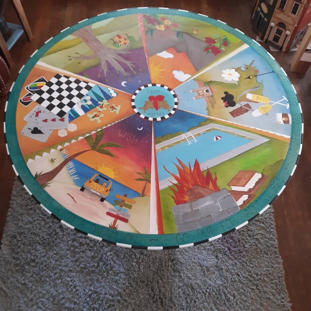 Round Kitchen Table, Made to Order, Personalized and Custom Designed ...