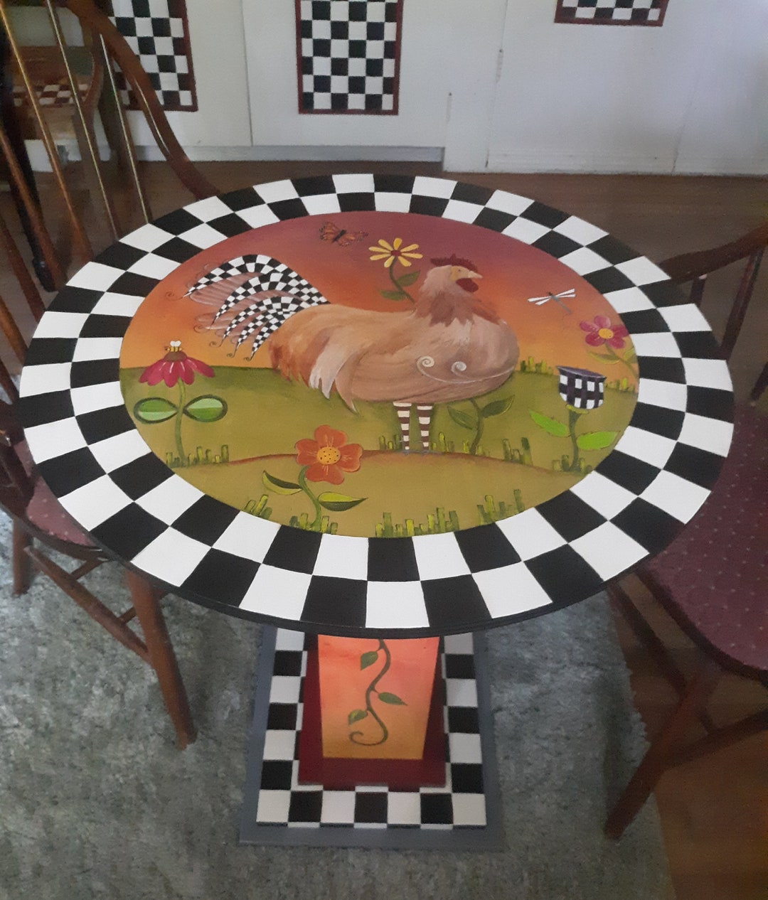 Personalized Wood Kitchen Table Made to Order, Custom Designed With ...