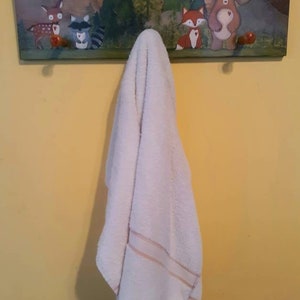 Forest Animals Coat Rack, Towel Rack, Hat Rack, Wood Land Animal ...