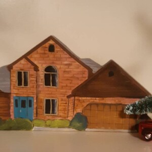 Custom Home Replica, Housewarming Gift, First Home Gift, Miniature of ...