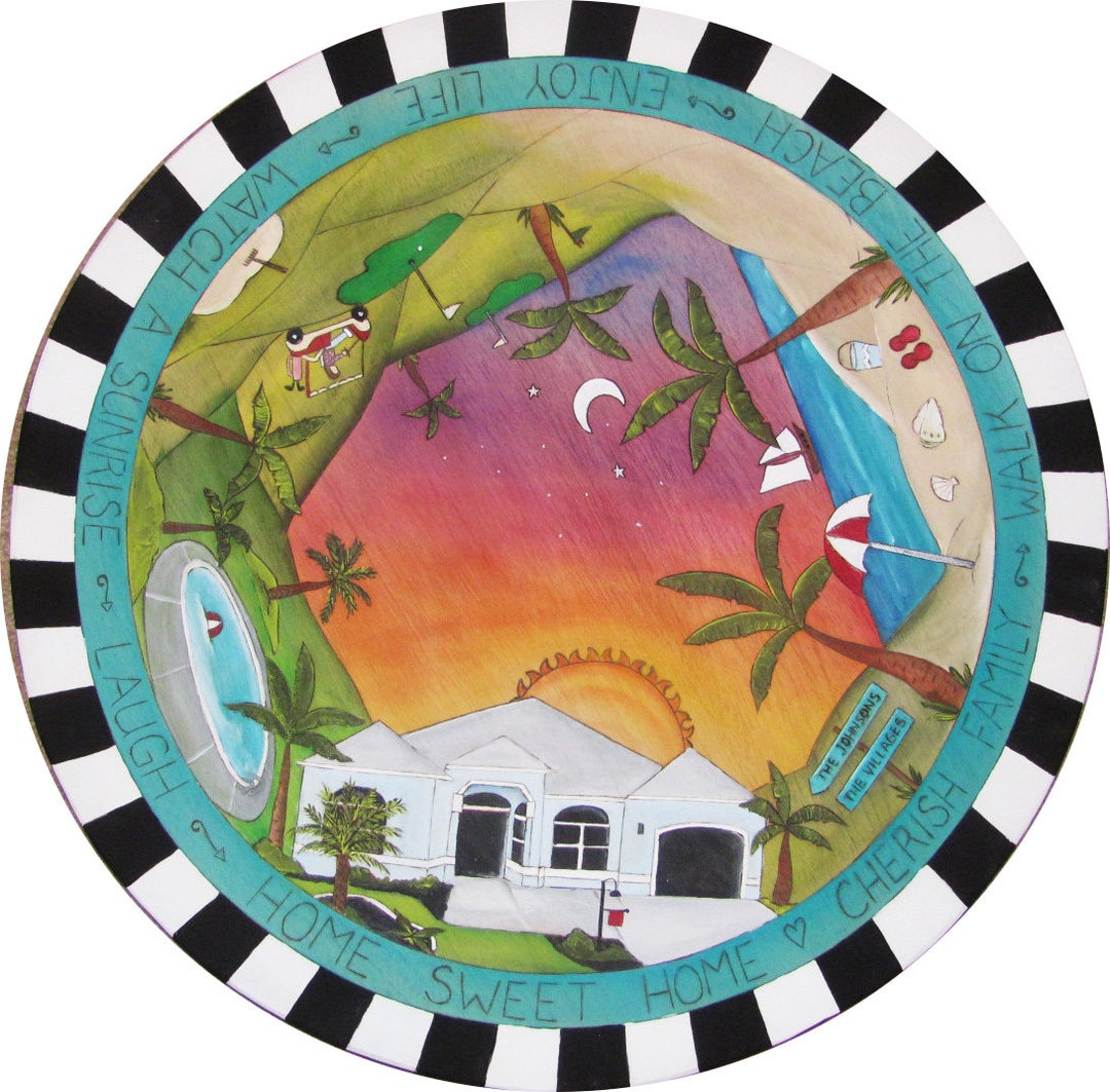 Personalized Lazy Susan, Farmhouse Table, Wedding Table Centerpiece ...