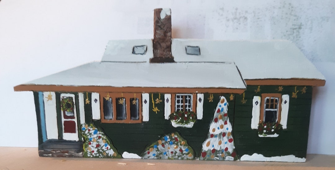 Custom Home Replica, Miniature House Ornament, Childhood Home, Memories ...