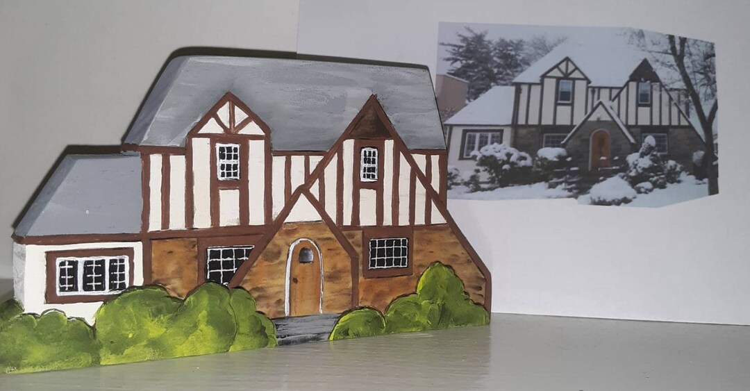 Custom Home Replica, Housewarming Gift, First Home Gift, Miniature of ...