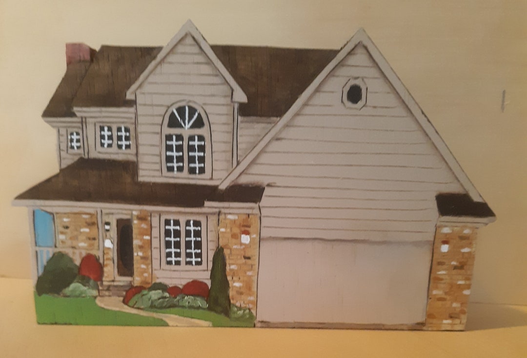 Home Portrait Replica, Housewarming Gift, First Home Buyer, Hand ...