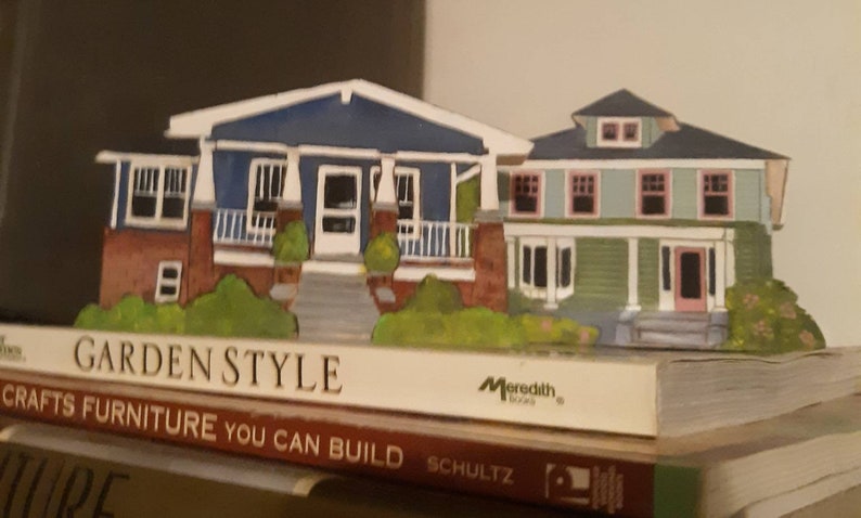 Miniature Replica of Your Home, Made to Order, Custom House, House ...
