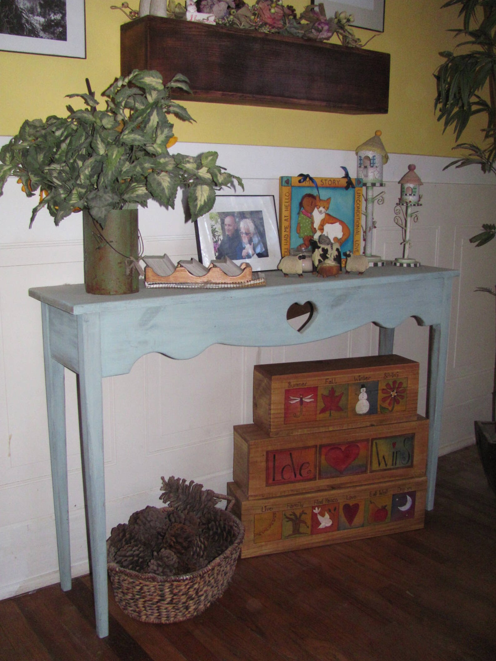 FLOATING SHELF Shelf Bird Lovers Hummingbird Cardinal - Etsy