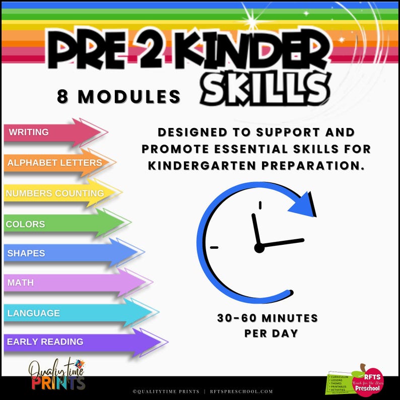 Bundle of Kindergarten Readiness Activities, Prek, Preschool ...