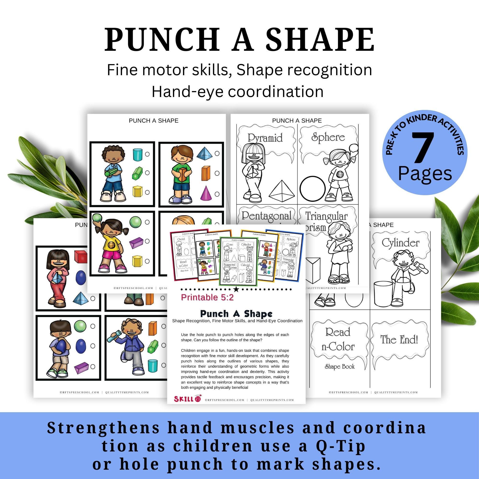 Shapes | Prekindergarten Readiness | Shape Recognition Activities | 2D ...
