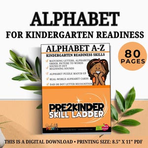 Bundle of Kindergarten Readiness Activities, Prek, Preschool ...