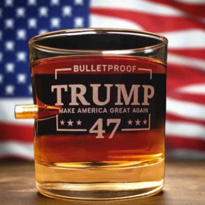 Trump Bulletproof Whiskey Glass - Etsy