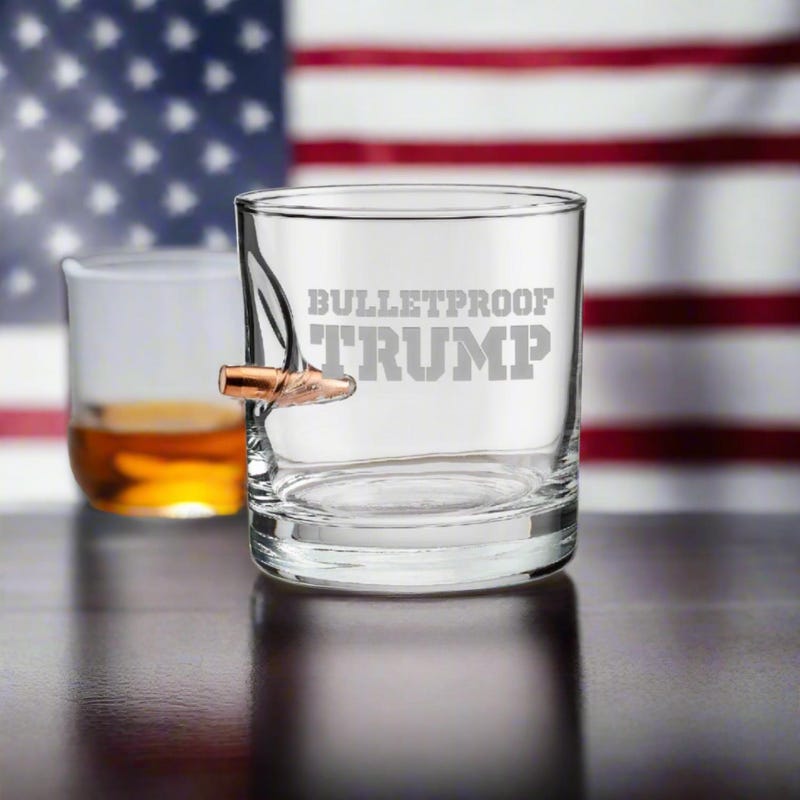 Trump Bulletproof Whiskey Glass - Etsy