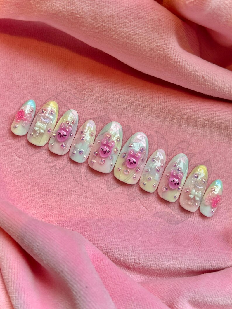 Custom SKZ / SKZOO Press on Nails - Etsy