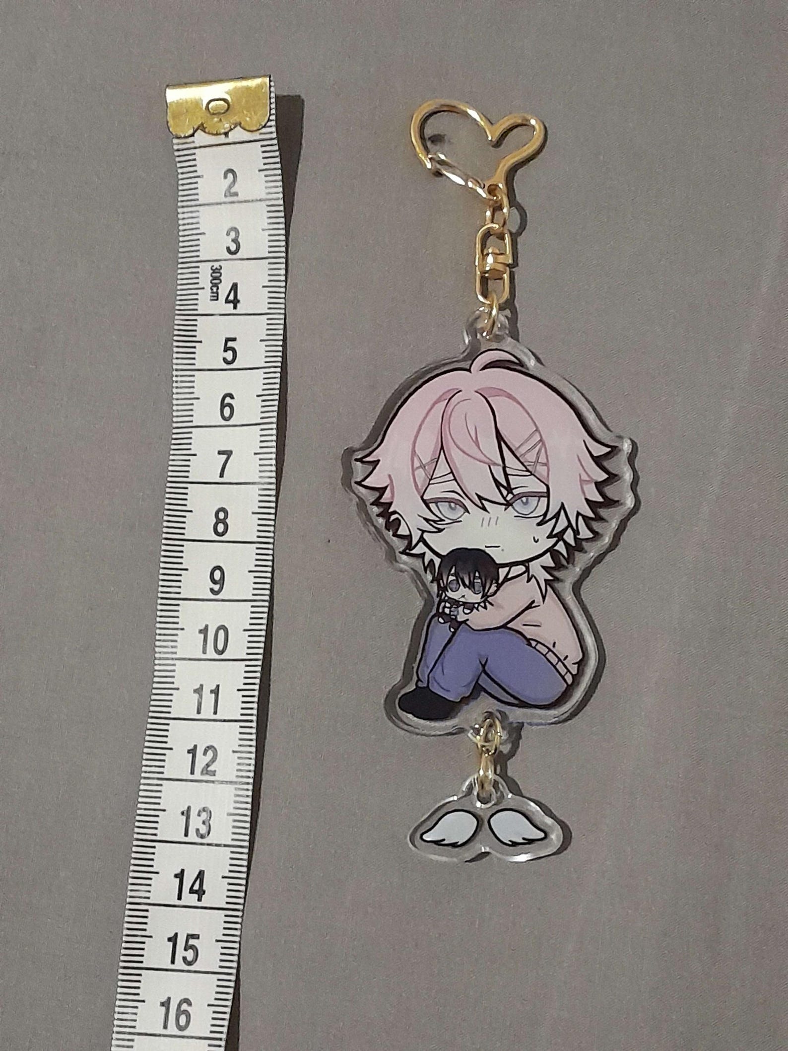 Ren Ren 14 Days With You Keychain | Cute | Gift | 14DWY | Chain | Chibi ...