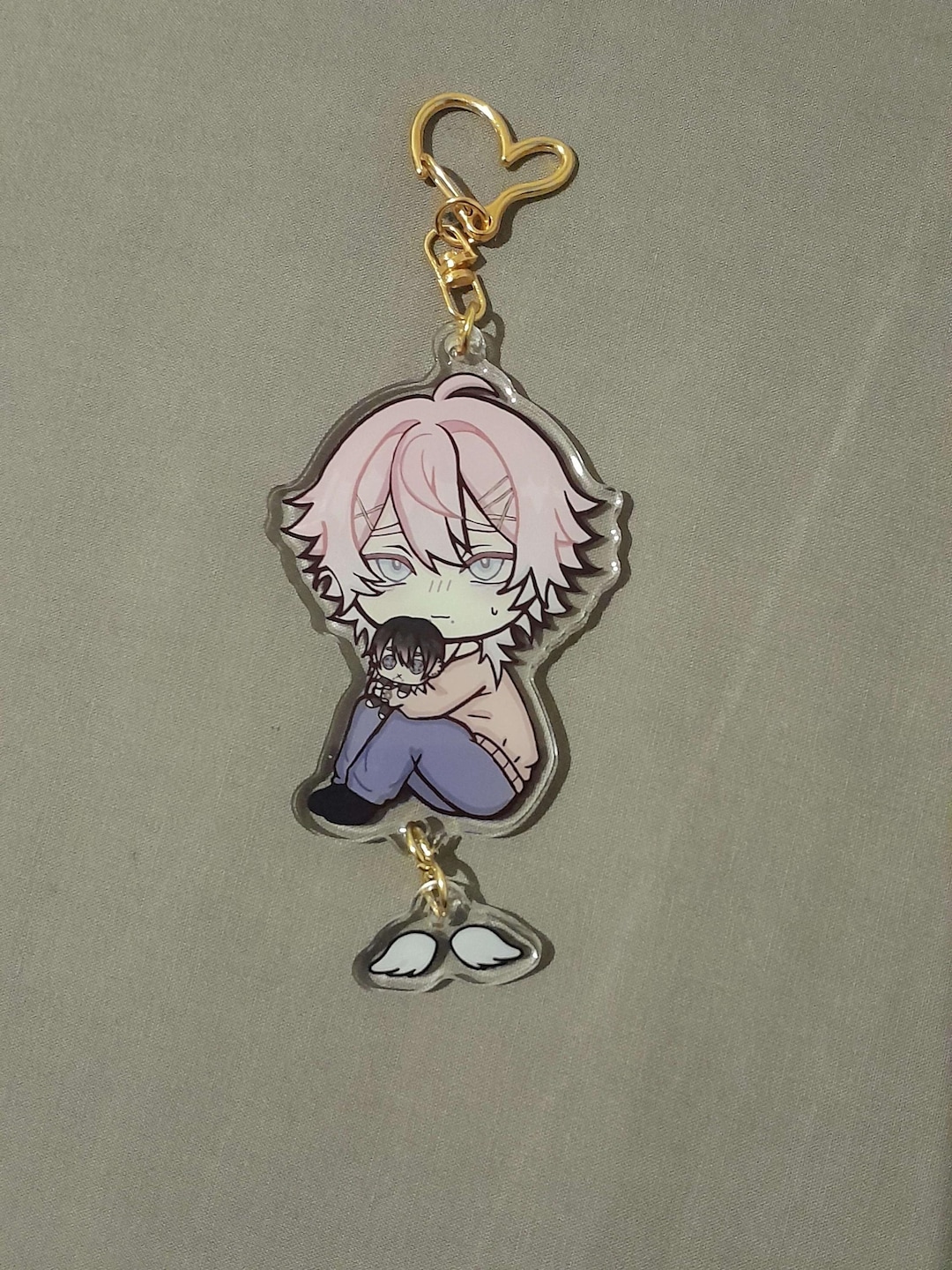 Ren Ren 14 Days With You Keychain | Cute | Gift | 14DWY | Chain | Chibi ...