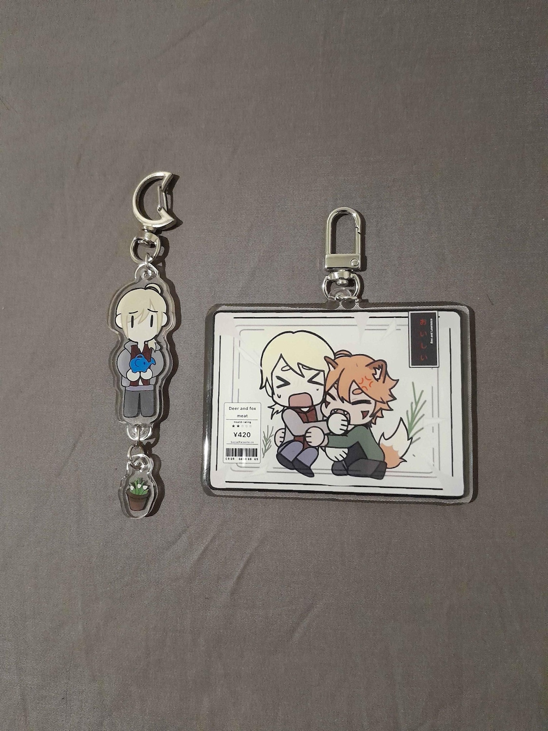 Lawrence Oleander | Ren Hana | Lawren | BTD | Keychain - Etsy