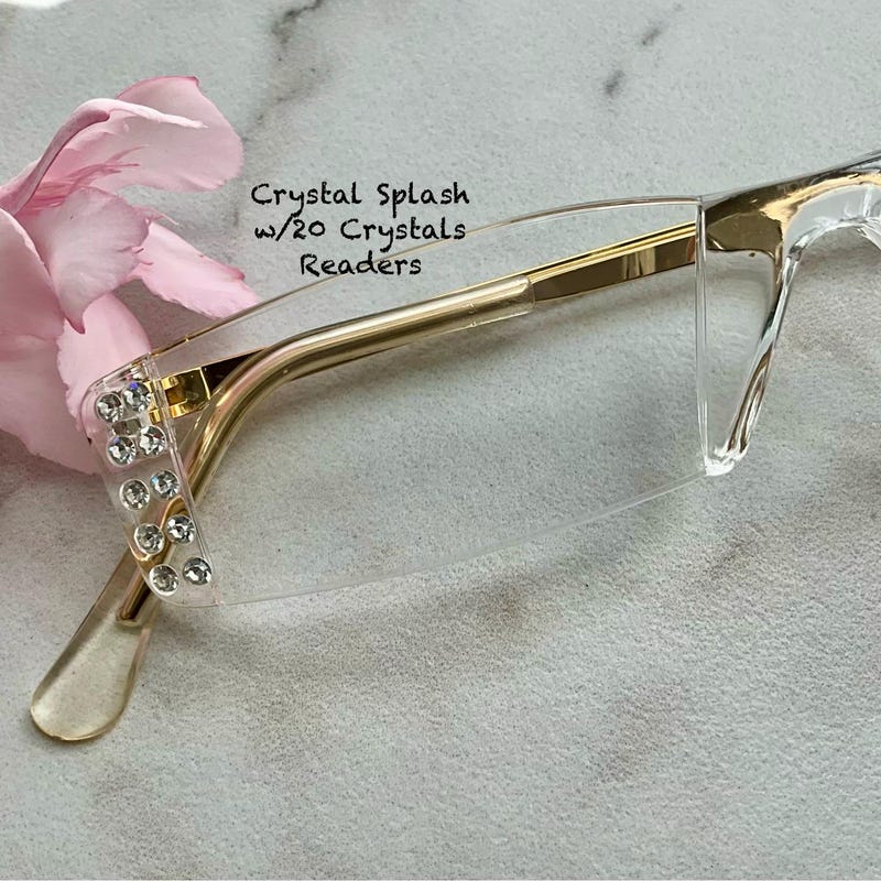 Glasses Gold Temple - Etsy