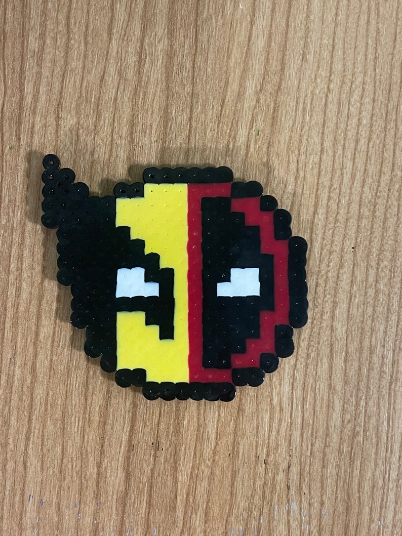 Deadpool & Wolverine Logo Perler Bead - Etsy