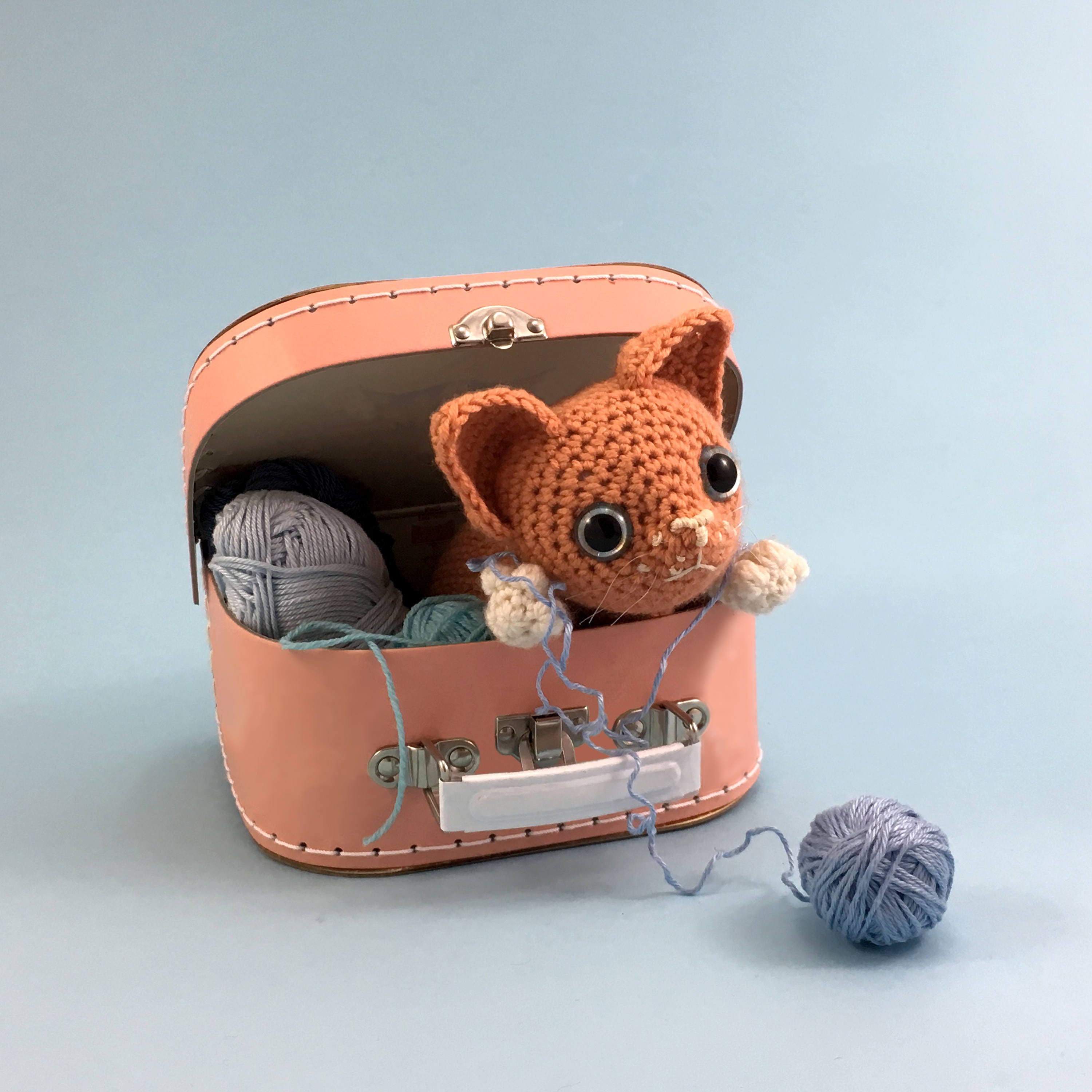 Nutmeg Kitten PDF Amigurumi Crochet Pattern - Etsy