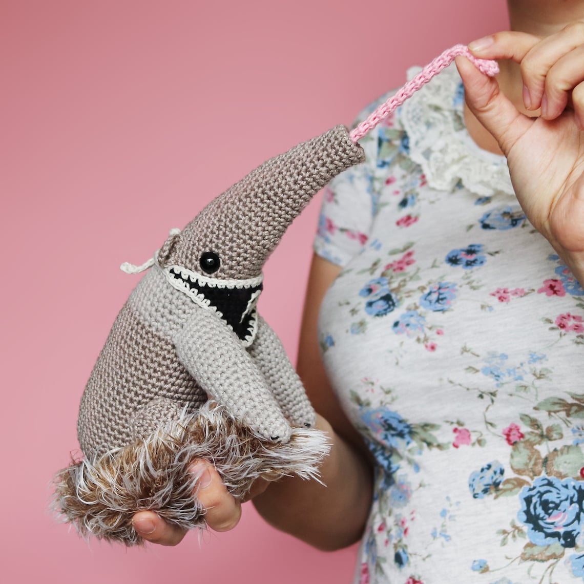 Irene Strange Crochet Pattern André the Anteater PDF Ebook | Etsy