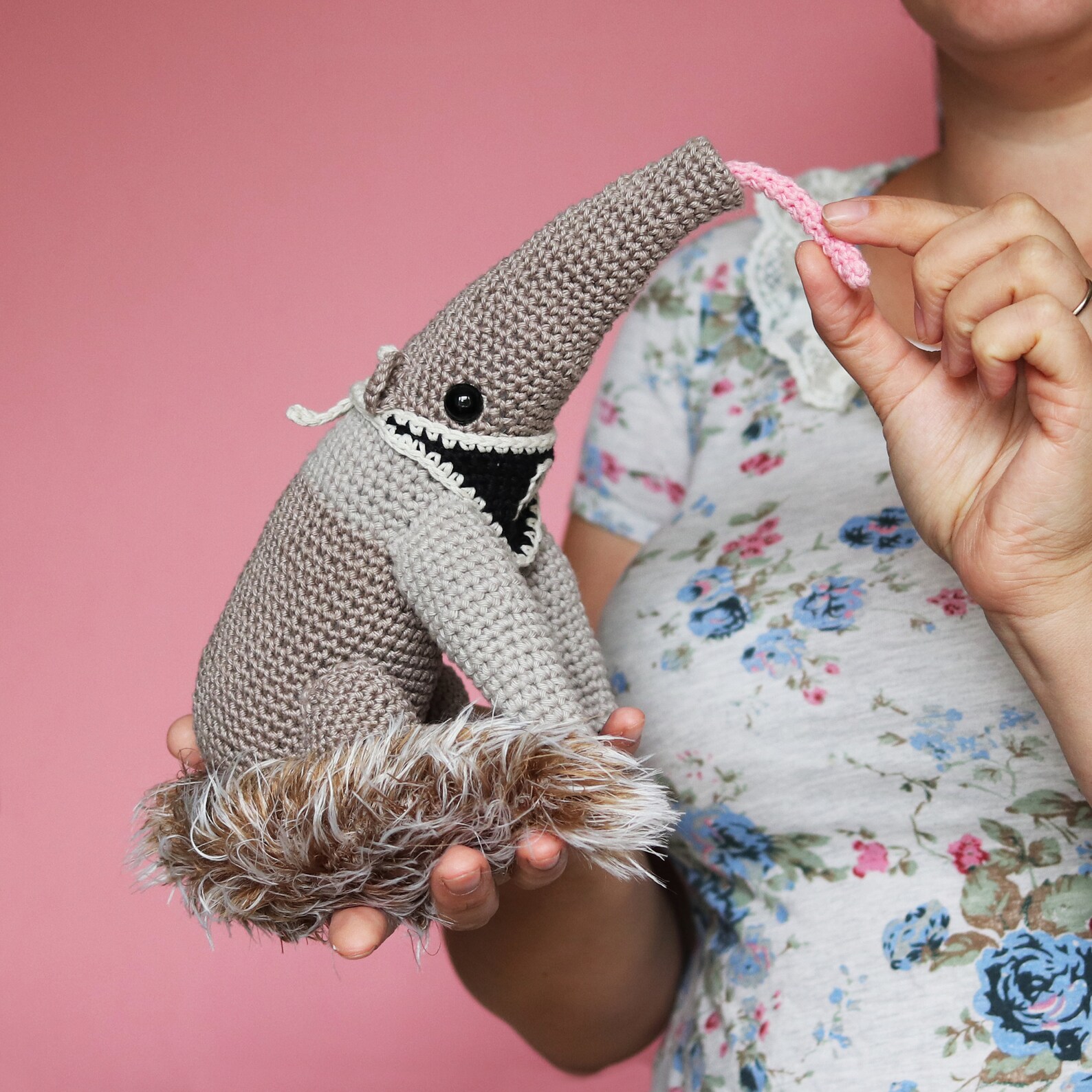 Irene Strange Crochet Pattern André the Anteater PDF Ebook | Etsy