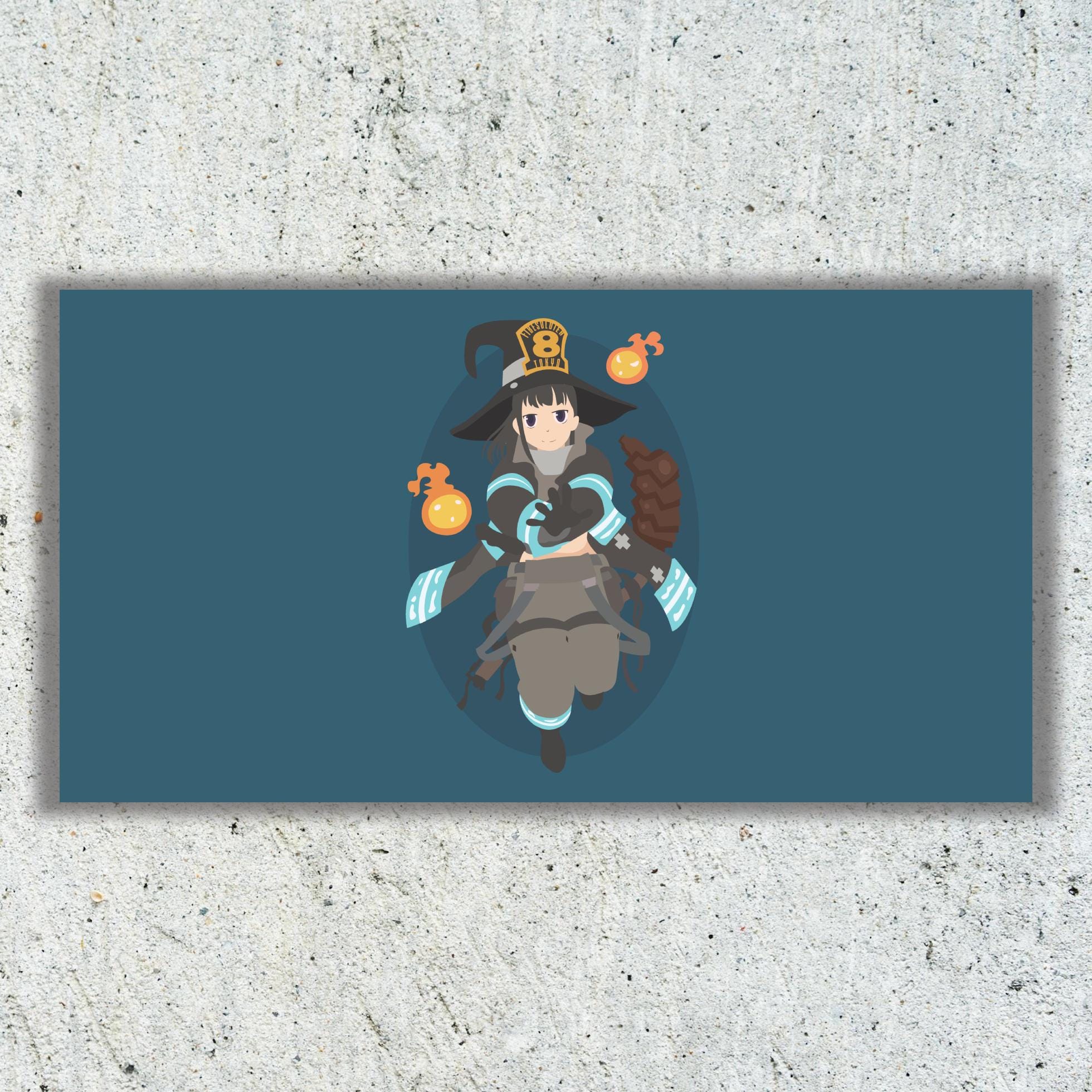 Fire Force Japanese Manga Anime TV Series Poster, Canvas Wall Art ...