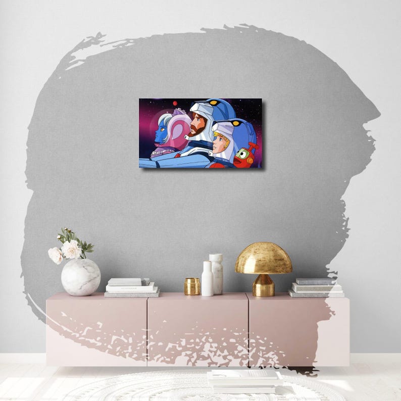Ulysses Retro Animated TV Series Poster, Canvas Wall Art Picture Print ...