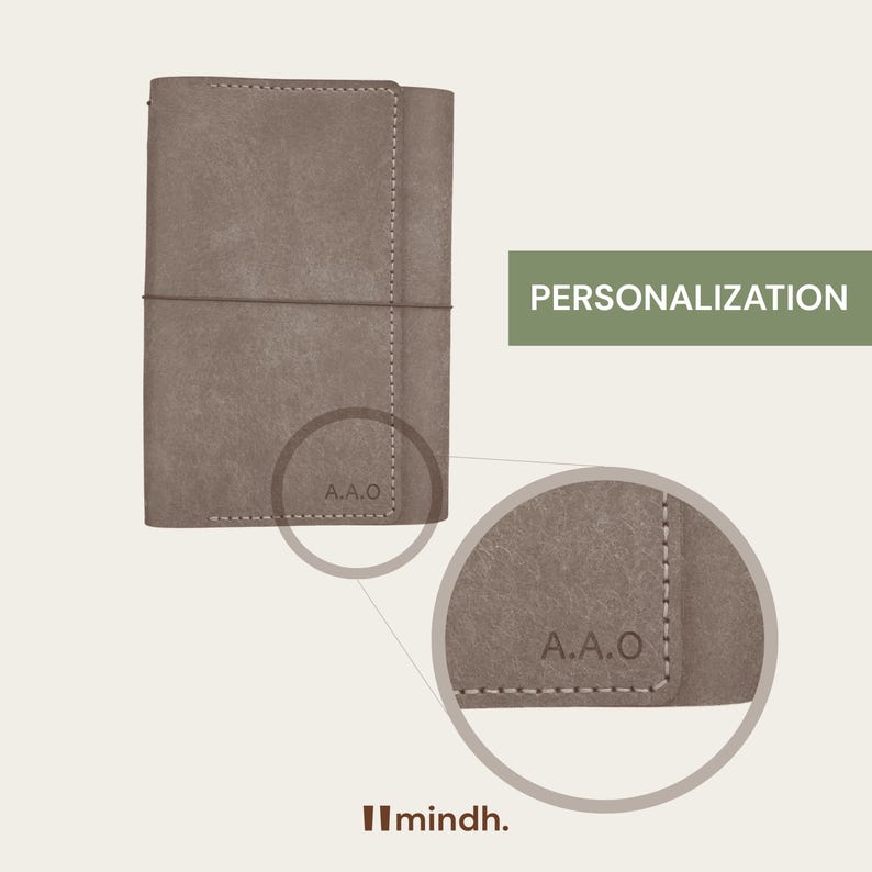 Handmade Italian Leather Traveler's Notebook Cover: Turkish Blue ...