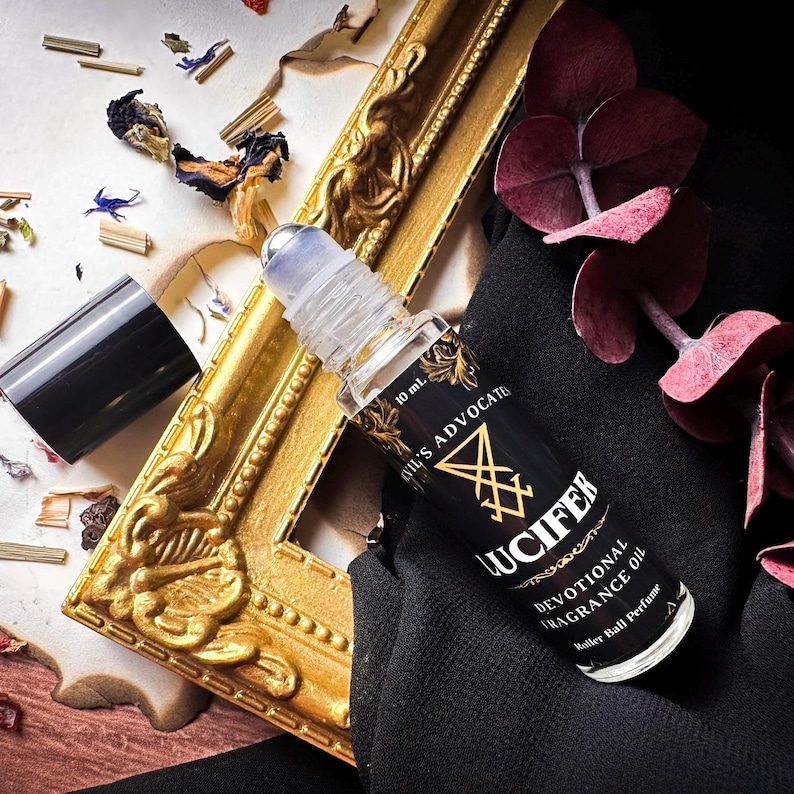 Lucifer Perfume Oil | Deity Ritual Oil | Occult Fragrance Roller Ball ...