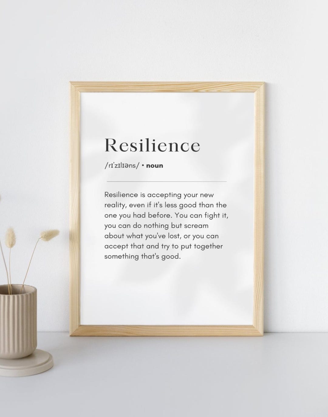 Resilient Definition | Dictionary Print | Adversity Obstacles Support ...