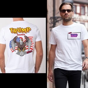 Trump Better Coverage Than 5G Shirt,45 47, Patriotic Political Map Tee ...
