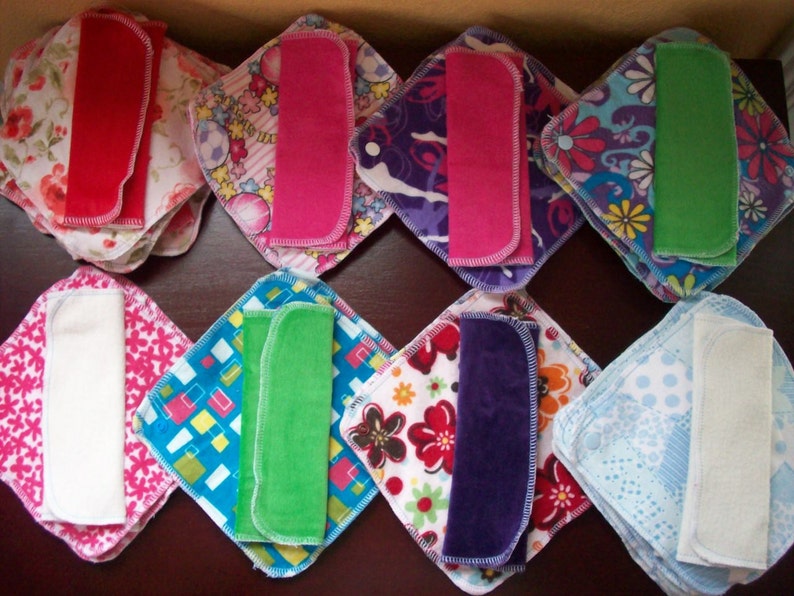 Set of 5 Mamabear Ladywear Quick-dry Cloth Menstrual & Incontinence ...