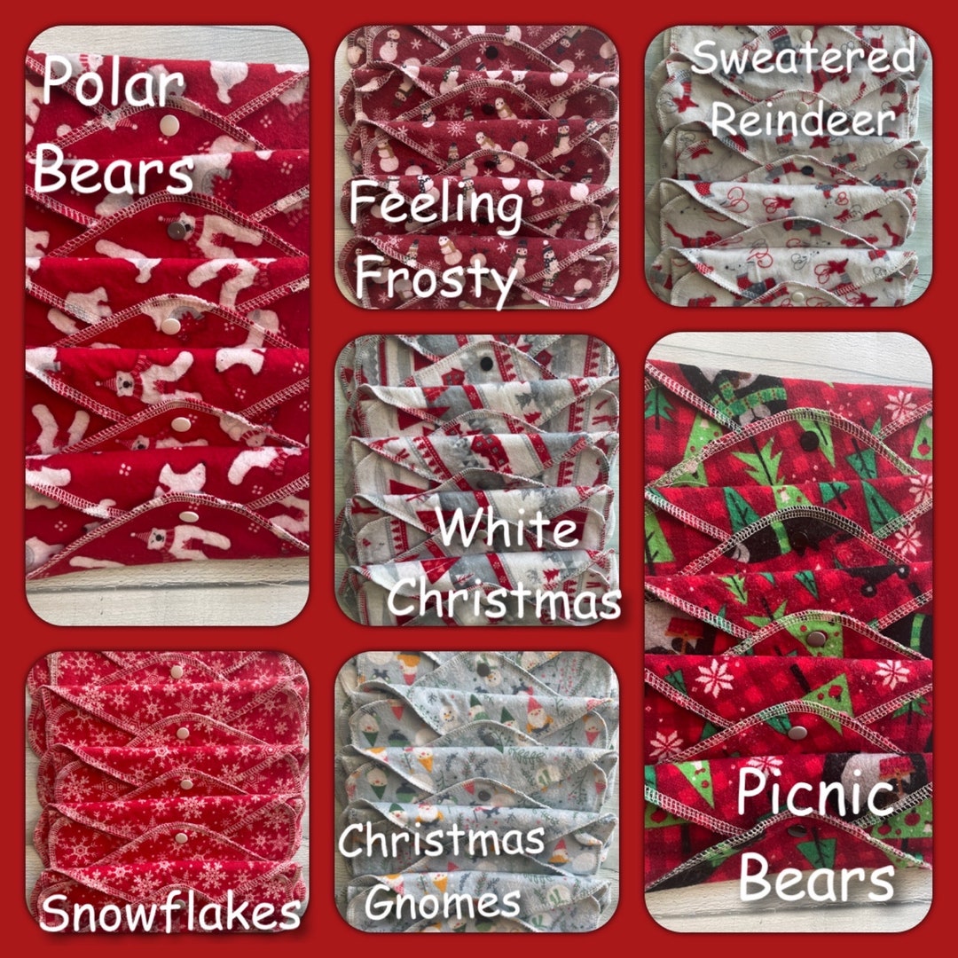 Winter/christmas Special! Set of 5 Mamabear Ladywear Quick-dry Cloth ...