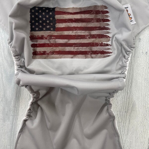 Flag Diaper - Etsy
