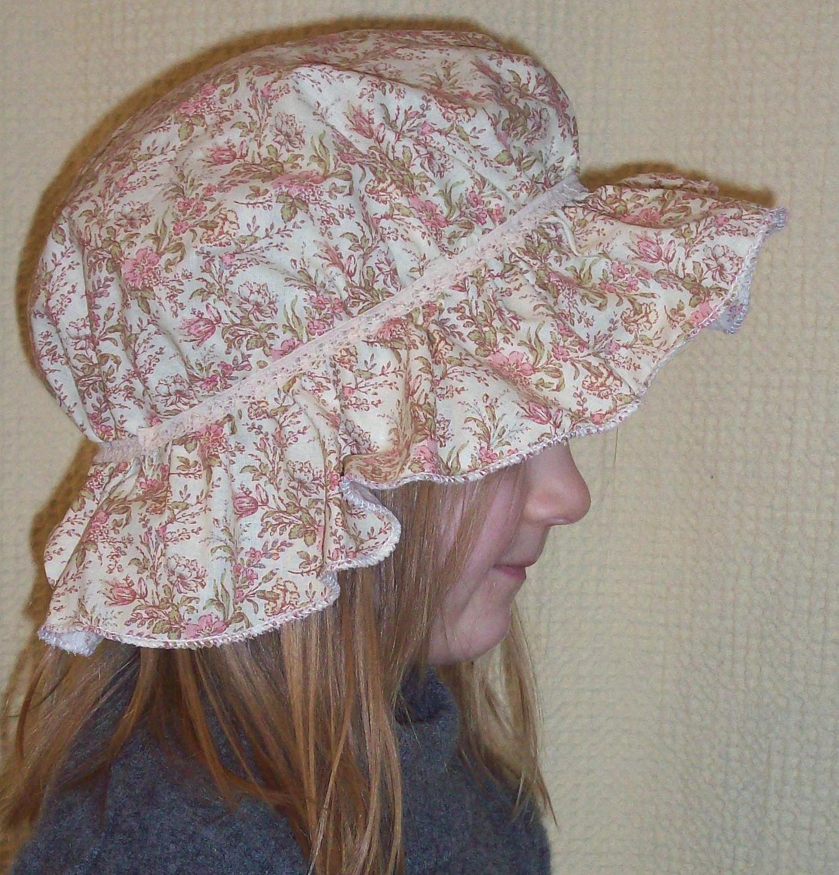 Mob Cap Hat One Size Fits Most - Etsy