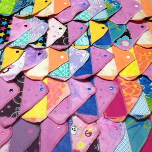 Set of 5 Mamabear Ladywear Quick-dry Cloth Menstrual, Incontinence Pads ...