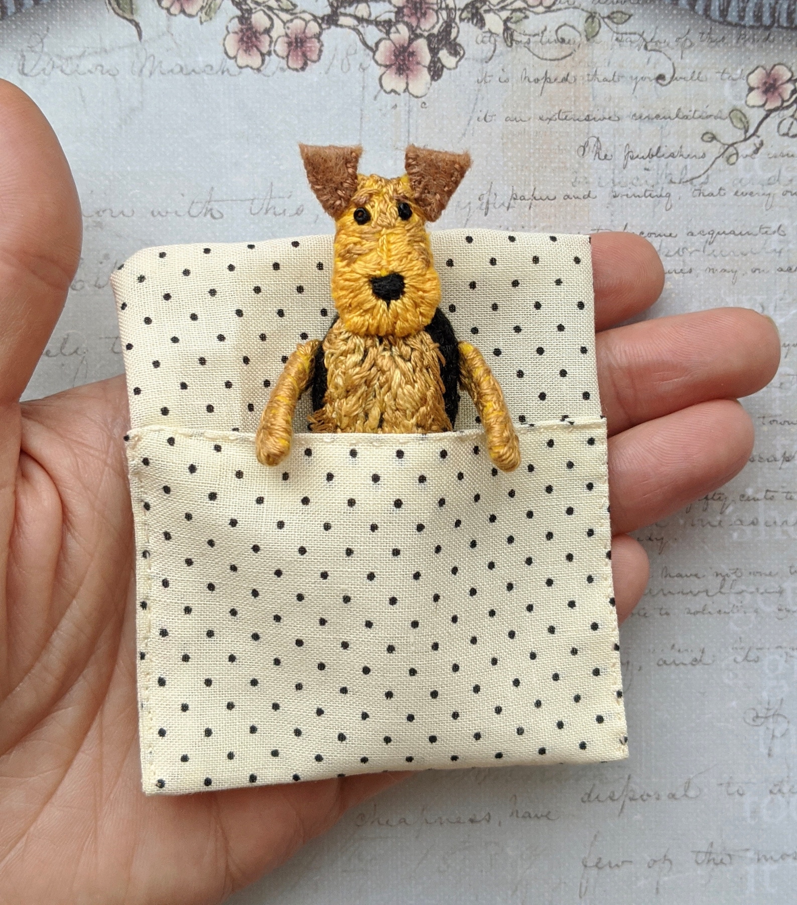 Custom Worry Dog Doll. Pocket Toy. Pocket Dog Toy. Small Dog | Etsy