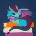 Amethyst Dragon - FPP Quilt Pattern - Etsy Canada