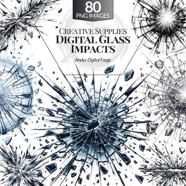 Glass Shards - Etsy